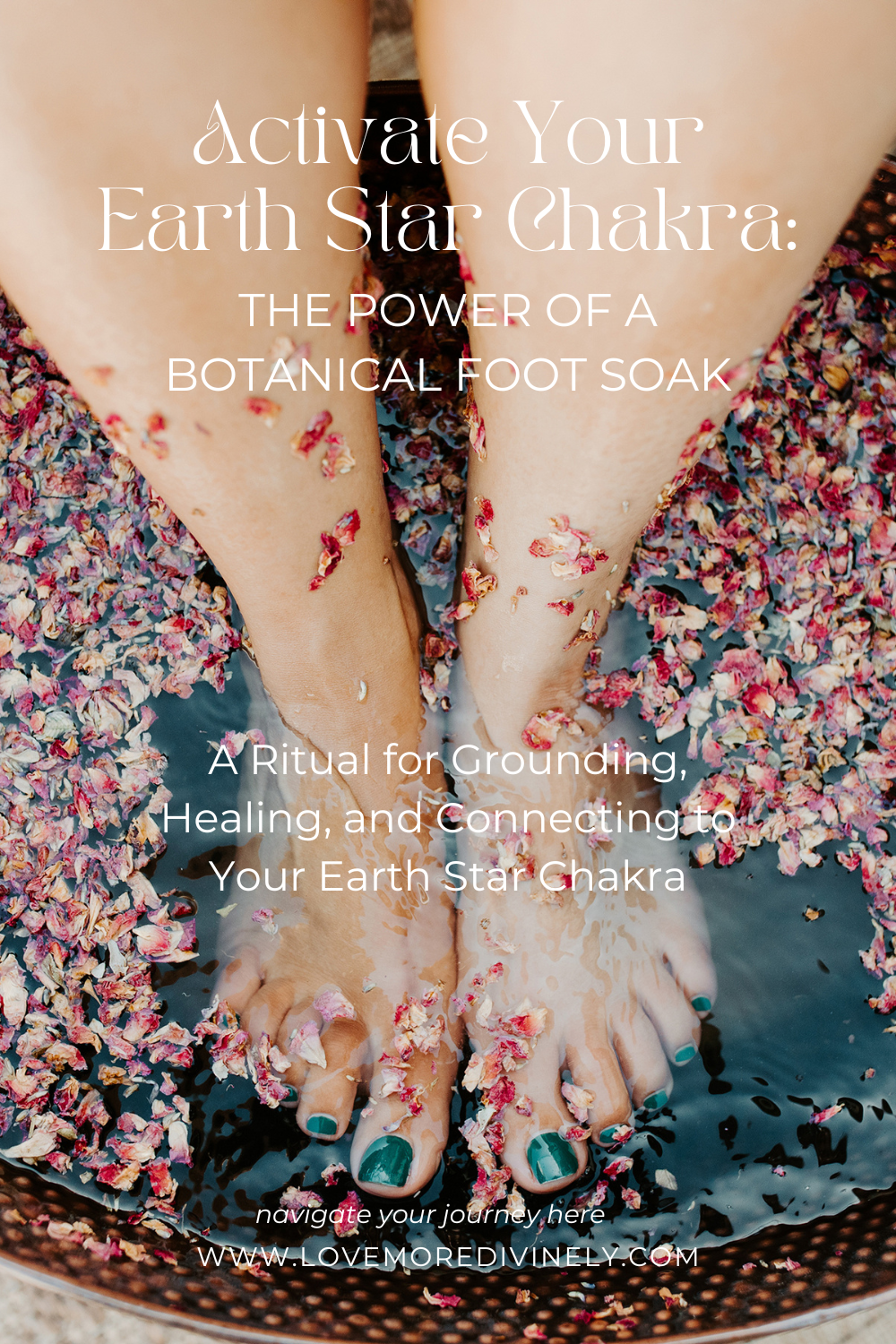 Activate Your Earth Star Chakra: The Power of a Botanical Foot Soak ...